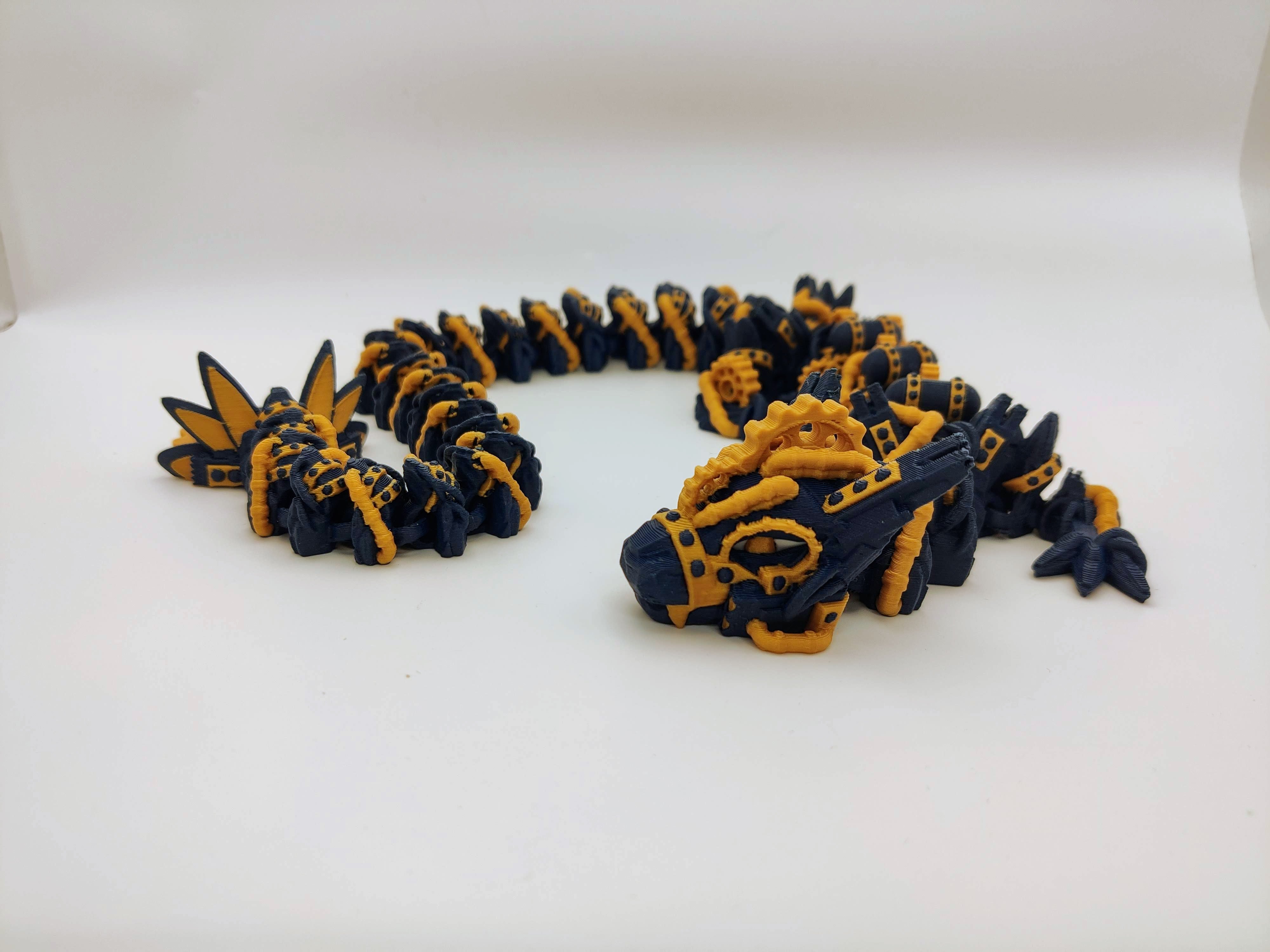 Steampunk Dragon – Large Collectible – ToyForge 3D
